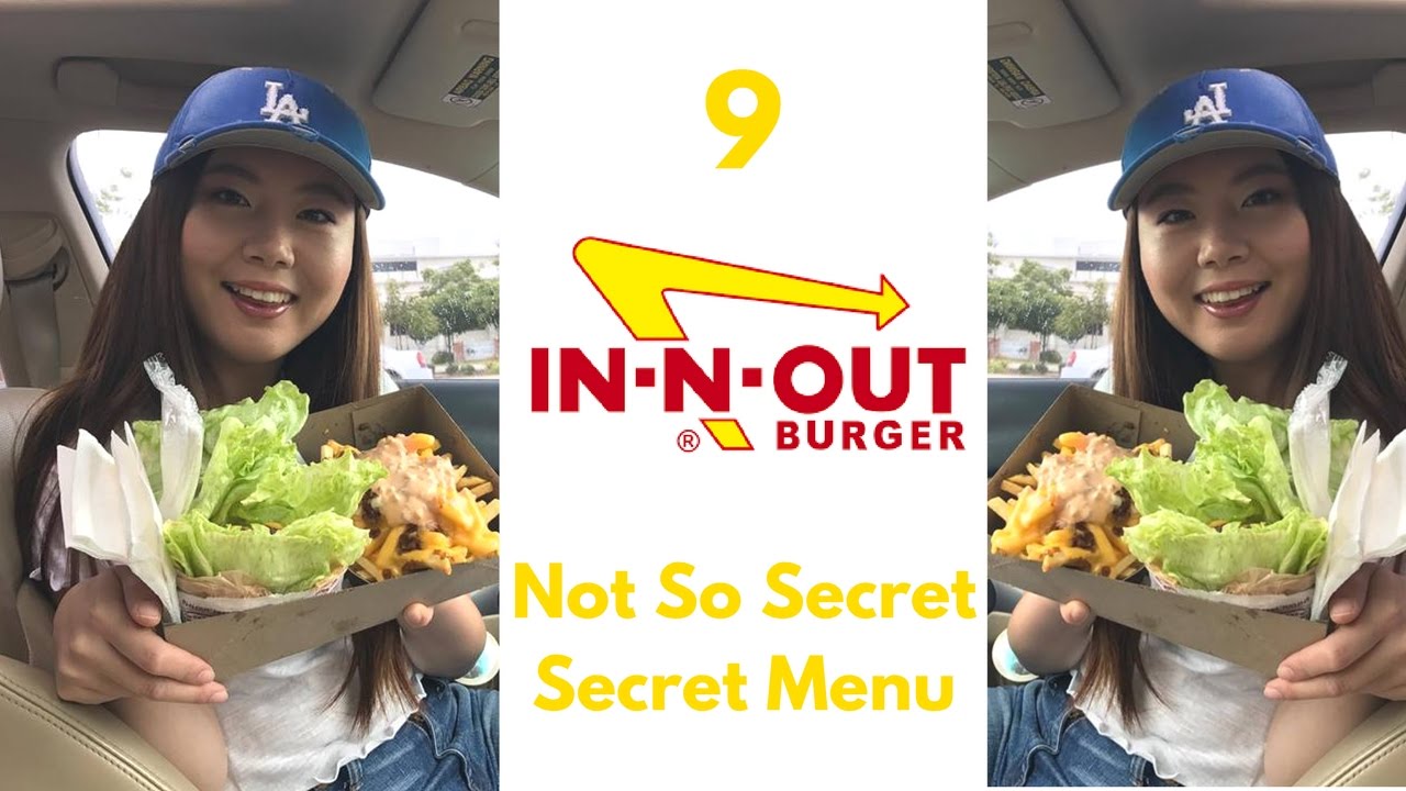 In N Out和美式餐厅的秘密菜品 | In N Out & American restaurant not so secret ...