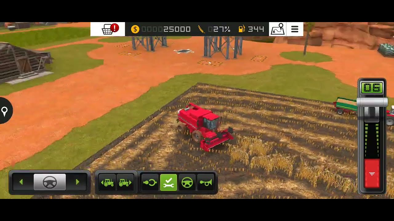 Farming Simulator 18 Game Play Harvesting Wheat Episode:1 - YouTube