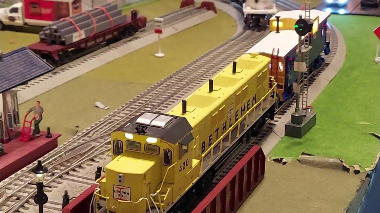 Lionel Genset Switcher W/ Custom Scratchbuilt KASGRO (KRL) Caboose 074 ...