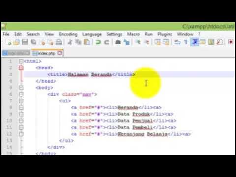 Tutorial Membuat Form Login Multi-User dengan Hak Akses | HTML, CSS ...