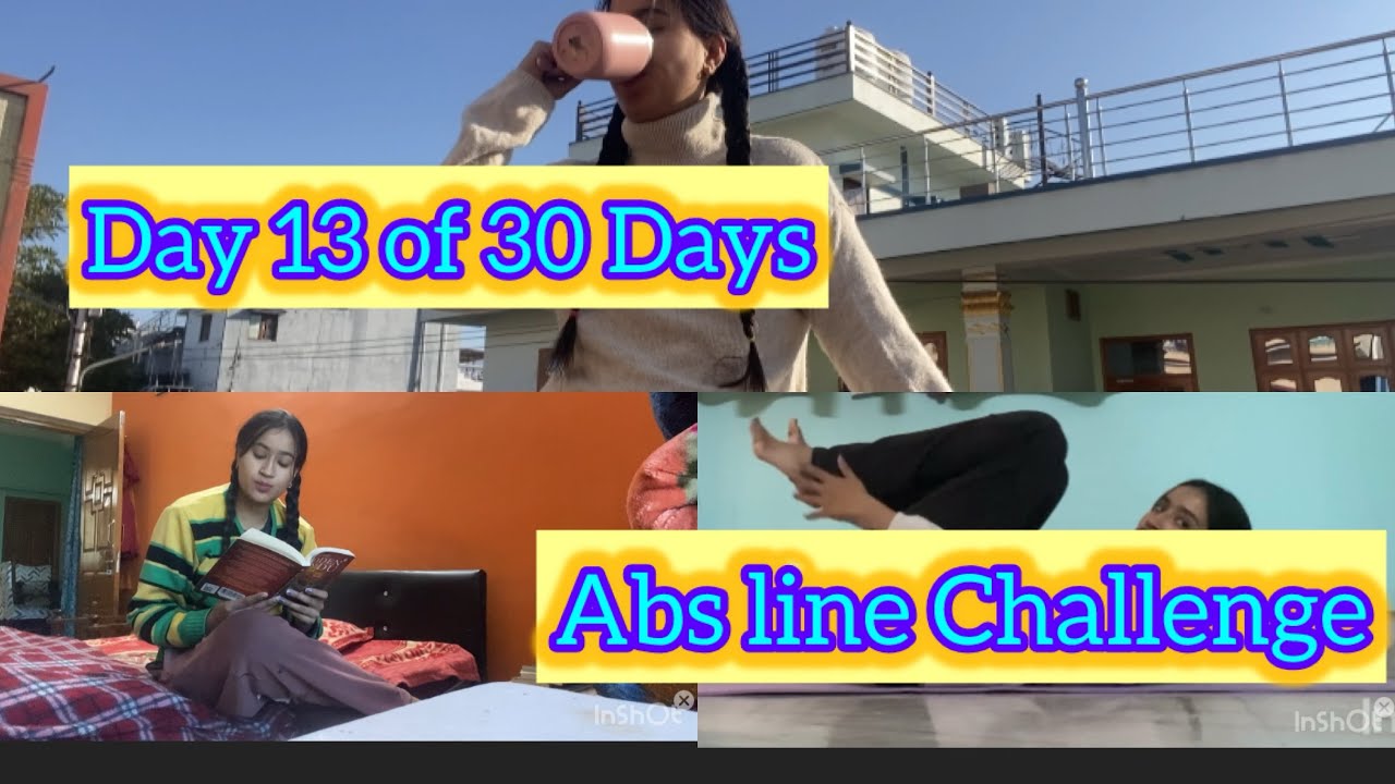 Day 13 of 30 Days Abs line Challenge 🏋️‍♀️🕉️#trending - YouTube