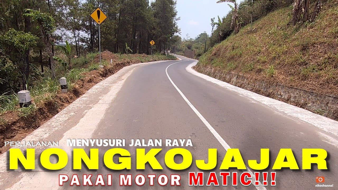 NONGKOJAJAR - Perjalanan menyusuri jalan raya Nongkojajar BAGUS HALUS ...