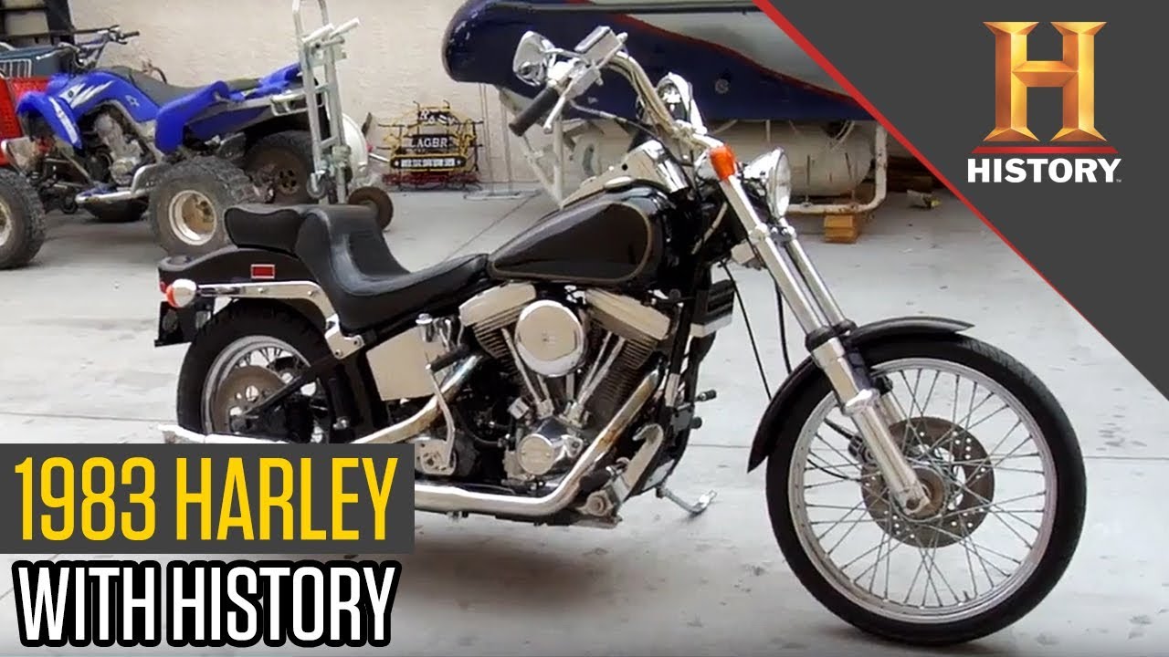 Historic Harley Davidson Softail | Pawn Stars - YouTube