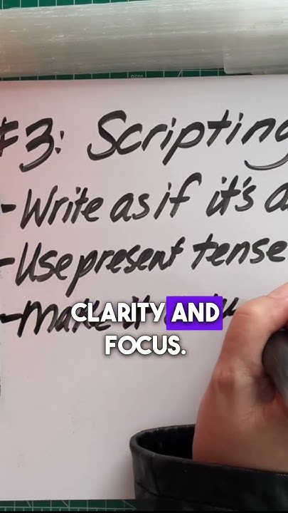 Scripting Your Desired Reality - YouTube