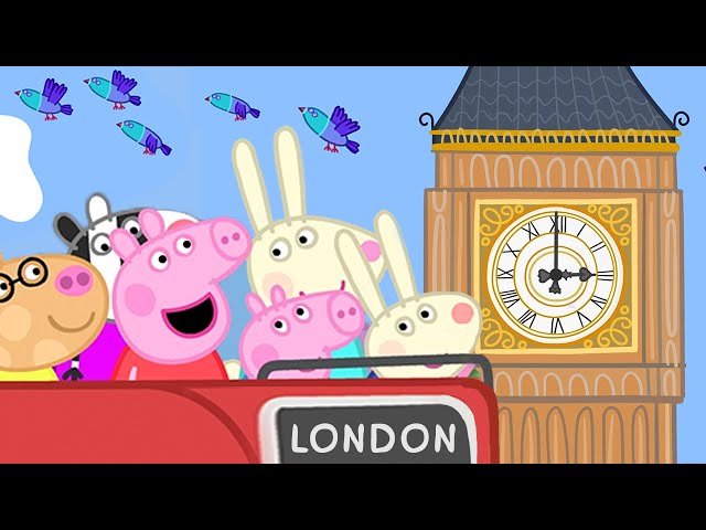 Peppa Visits London @Peppa Pig - Official Channel - Videos For Kids