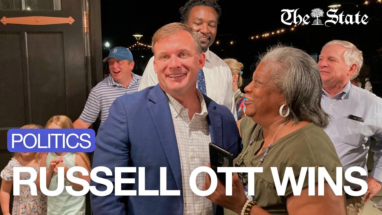 Russell Ott Thanks Supporters After Apparent Win Over Harpootlian - YouTube