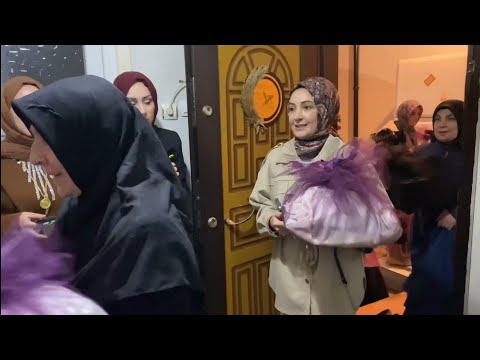 Kız Tarafı Bohça Getiriyor Hadi Gelin Neler Yaptık Bugün