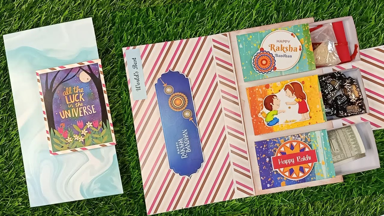 DIY Rakhi Gift Box | Rakhi Gift Box | Rakhi Special Gift Box | Handmade ...