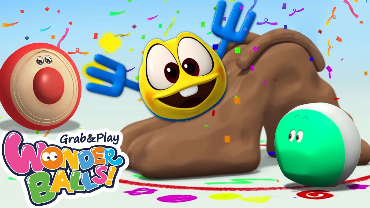 Wonderballs | Knead a Friend | Funny Cartoon for Kids | Wonderballs ...