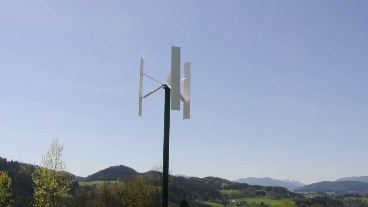Vertikal Wind Turbine 2,5 kW - YouTube
