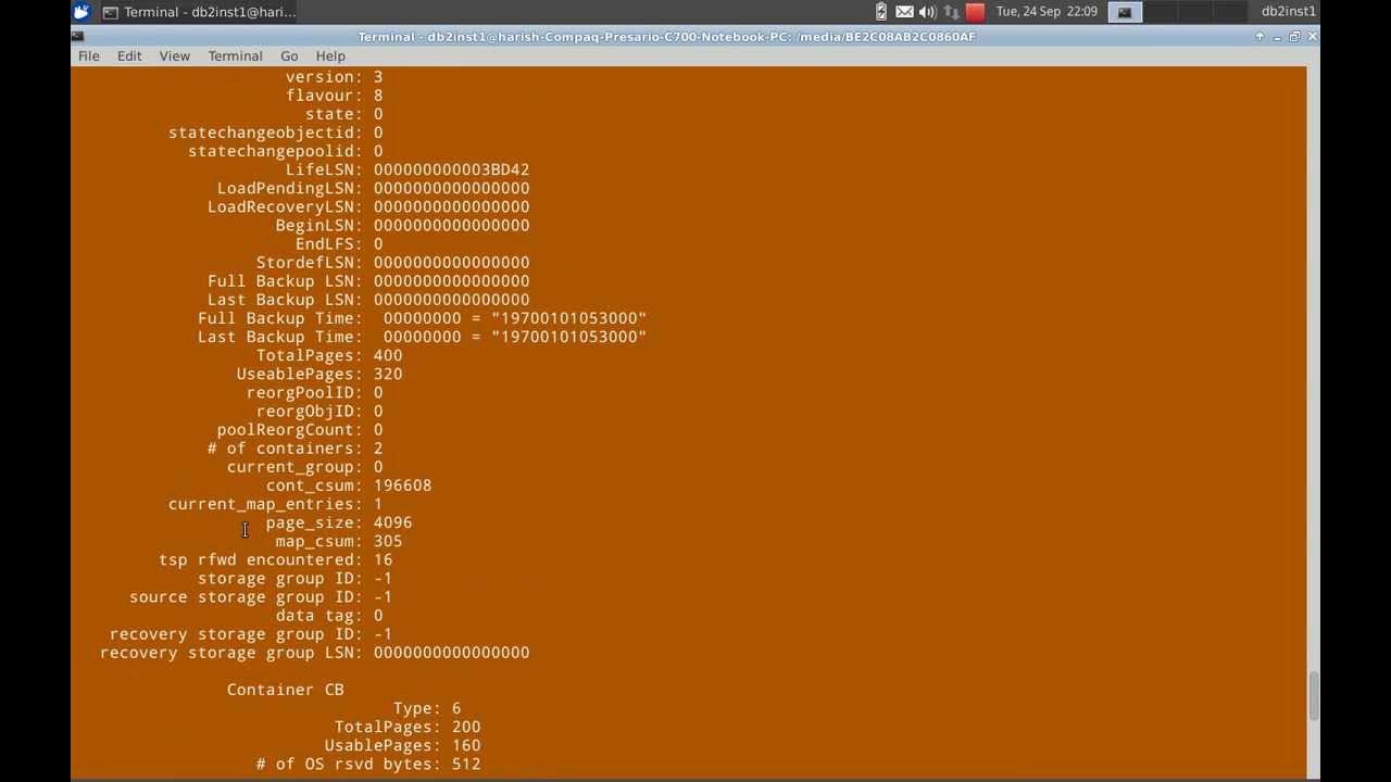 DB2 Tips n Tricks Part 10 - Find Paths used by Database from Backup image - YouTube