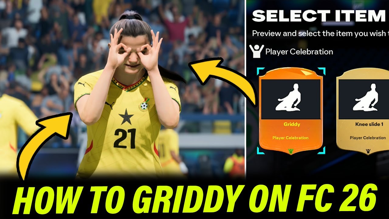 How To Griddy on FC 26 Ultimate Team | FC 26 Griddy Celebration ...
