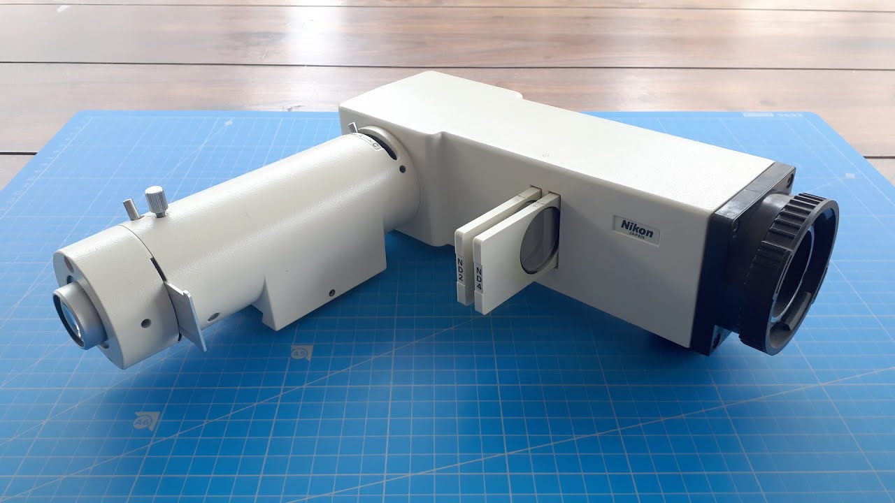 NIKON Diaphot 200/300 microscope Fluorescence Lamp House Attachment ...