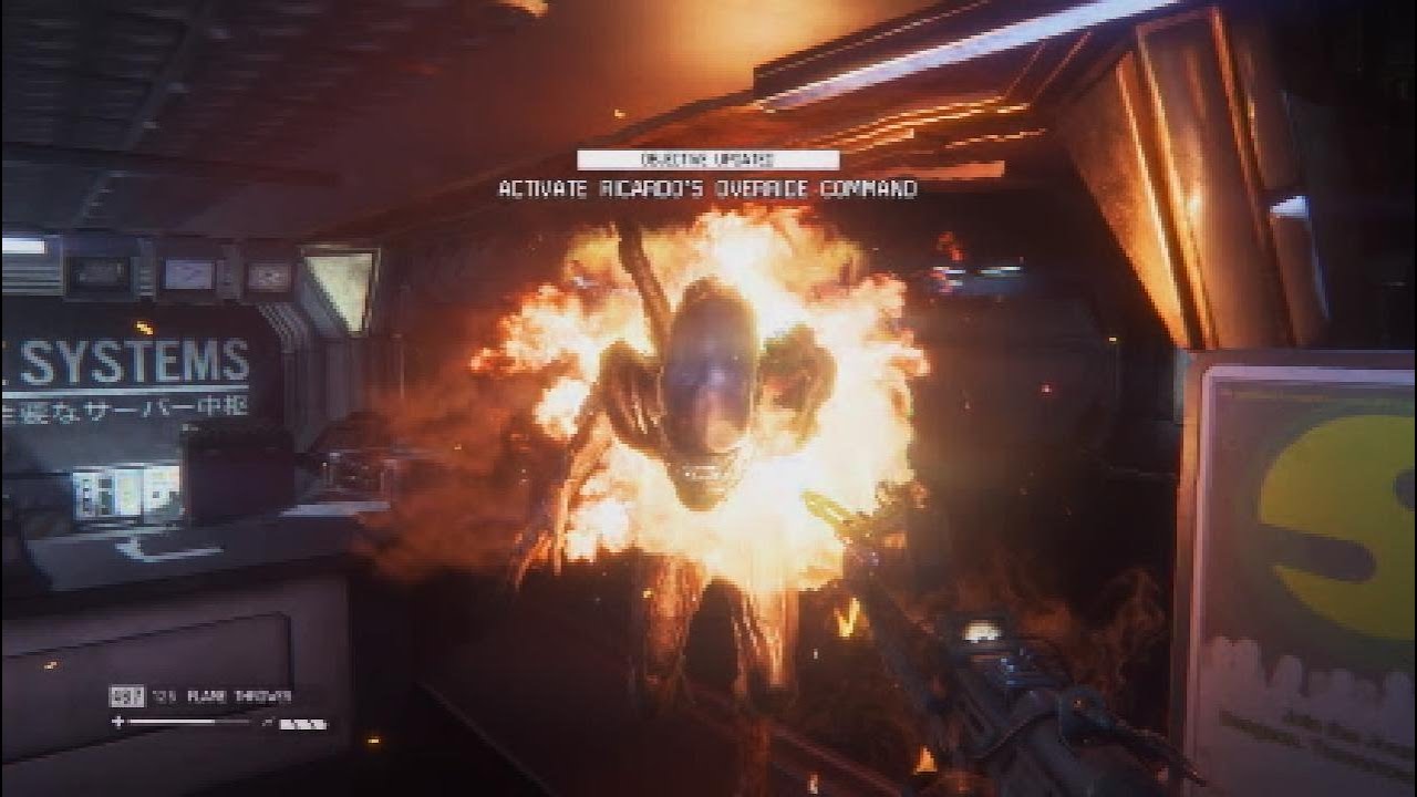 Alien Isolation | Locking Down The Alien | Part 8 - YouTube