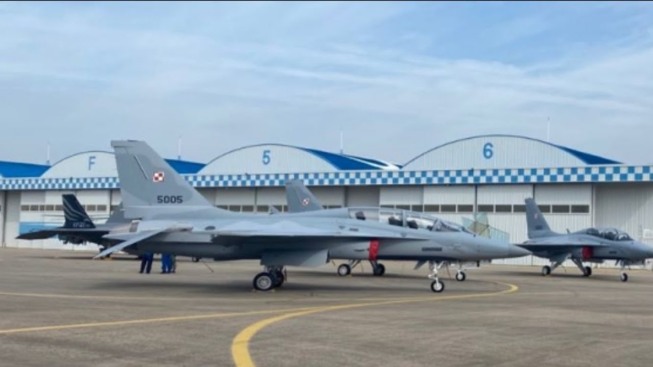 First FA-50 Light Combat Aircraft for Poland Launched at Korea ...