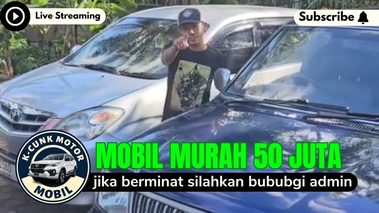 🔴MOBIL MURAH 50 JUTA ⁉️REVIEW MOBIL MURAH MULUS HARGA 50 JUTA KLIK ...