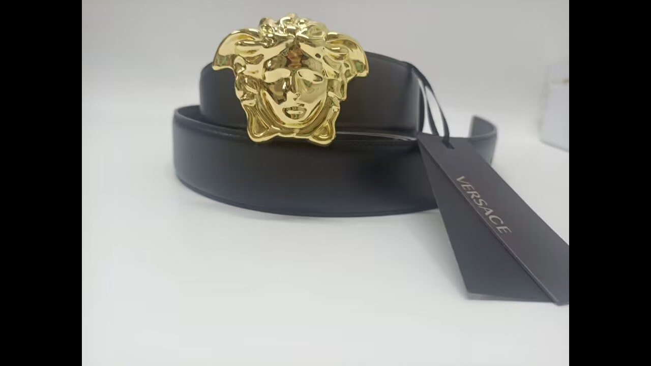 YSL VS VERSACE BELT REVIEW - YouTube