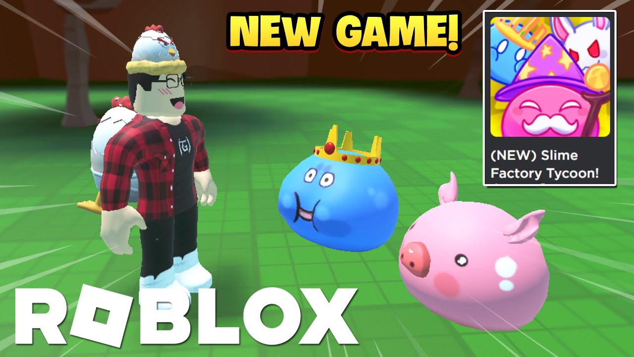 Mình Ra Mắt Game Tycoon Mới! - Roblox Slime Factory Tycoon - YouTube