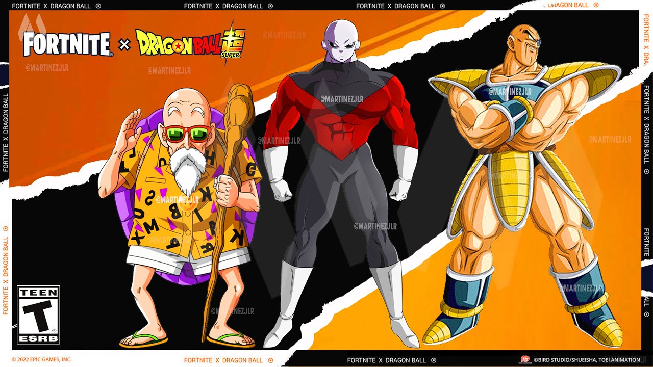 ️ Filtrado Nuevas SKINS de DRAGON BALL - Skin Master Roshi, Jiren ...