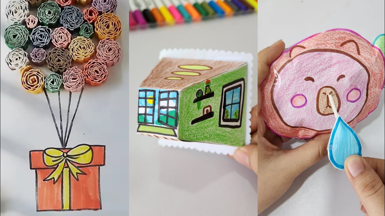 DIY cappy bara squishy/ diy crafts/ paper crafts ideas - YouTube