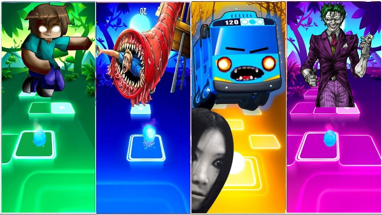 Minecraft 🆚 The Extra Slide 🆚 Tayo The Bus 🆚 Joker - Coffin Dance - YouTube