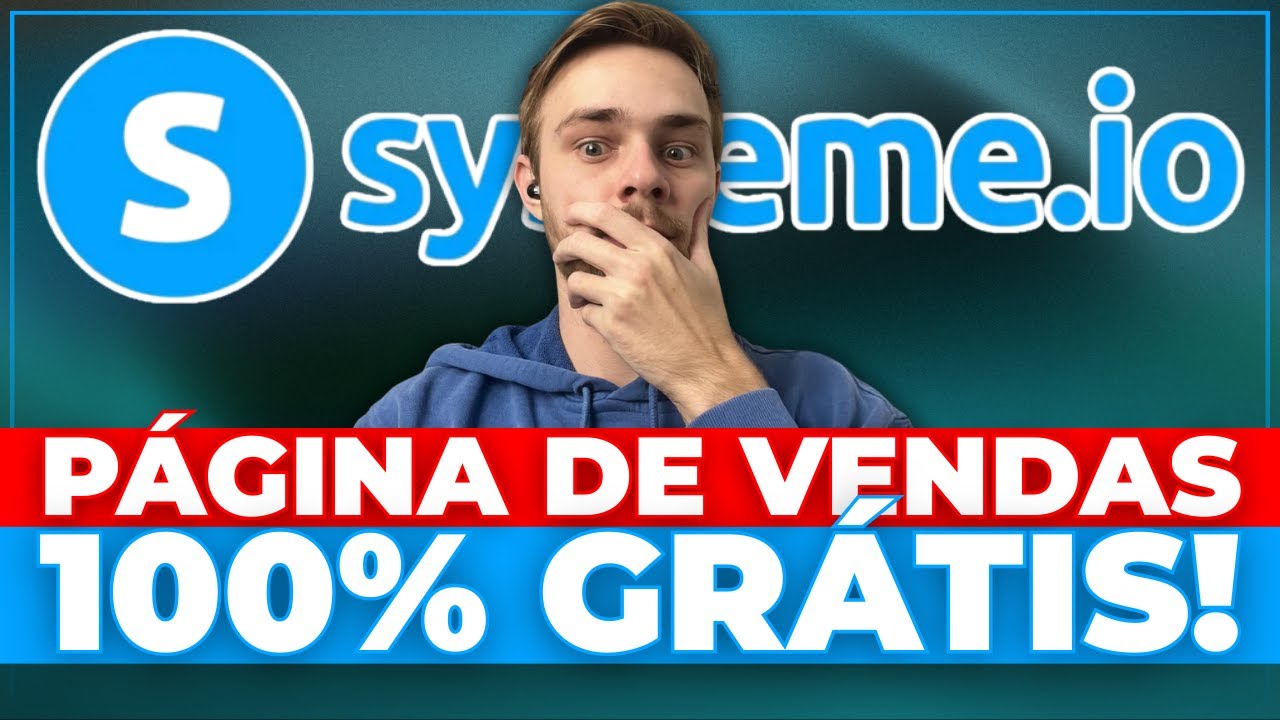 SYSTEME.IO: COMO FAZER PÁGINA DE VENDAS NA SYSTEME.IO GRÁTIS! - YouTube