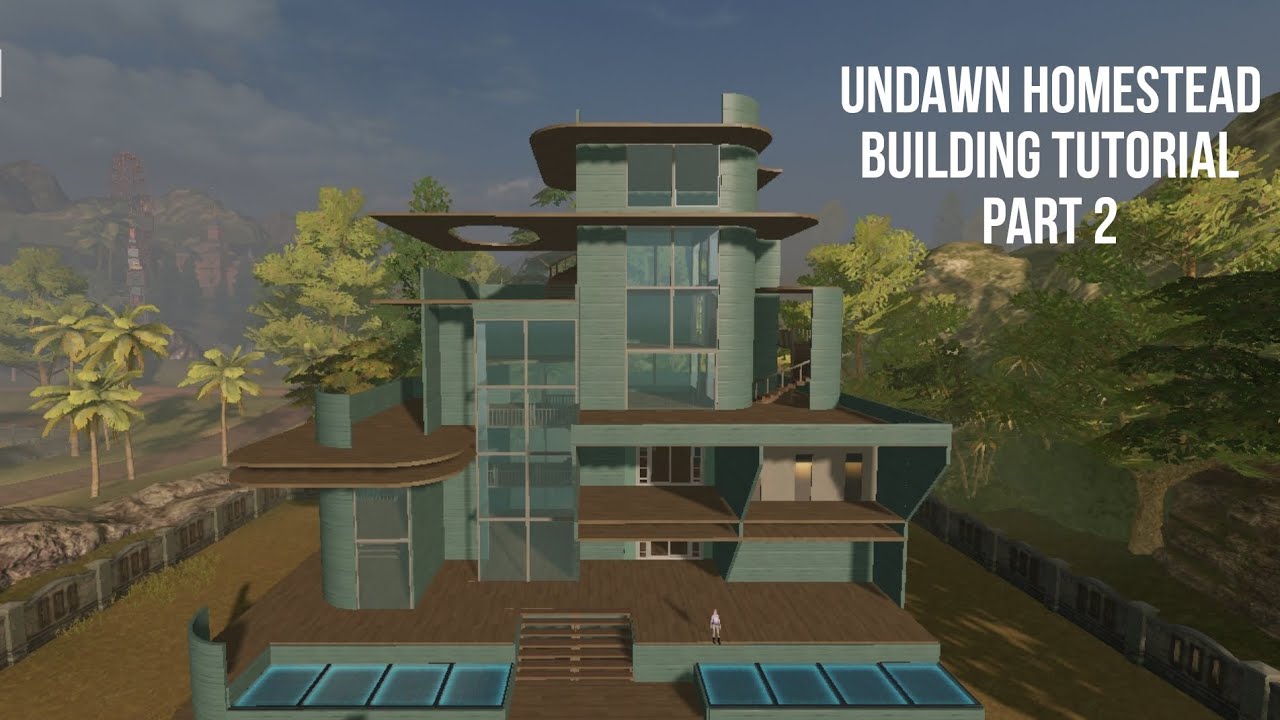 Undawn Homestead Design - Modern Manor Part 2 - YouTube
