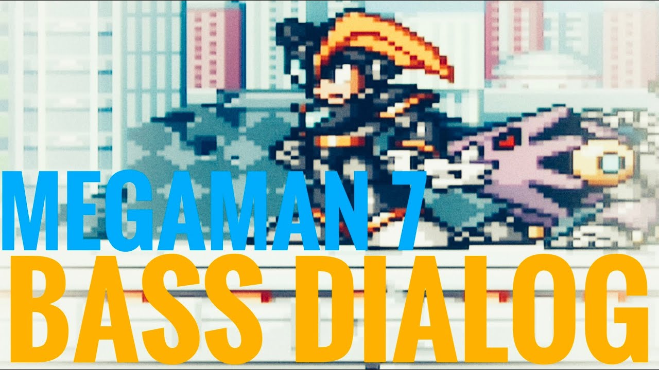 Mega Man 7 Bass Dialog - YouTube