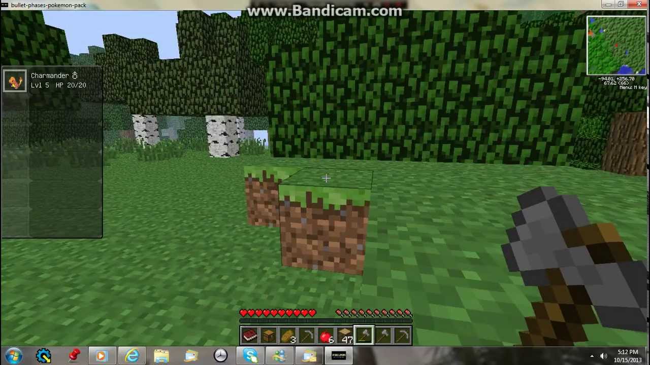 pixelmon episode 1 getting wood - YouTube