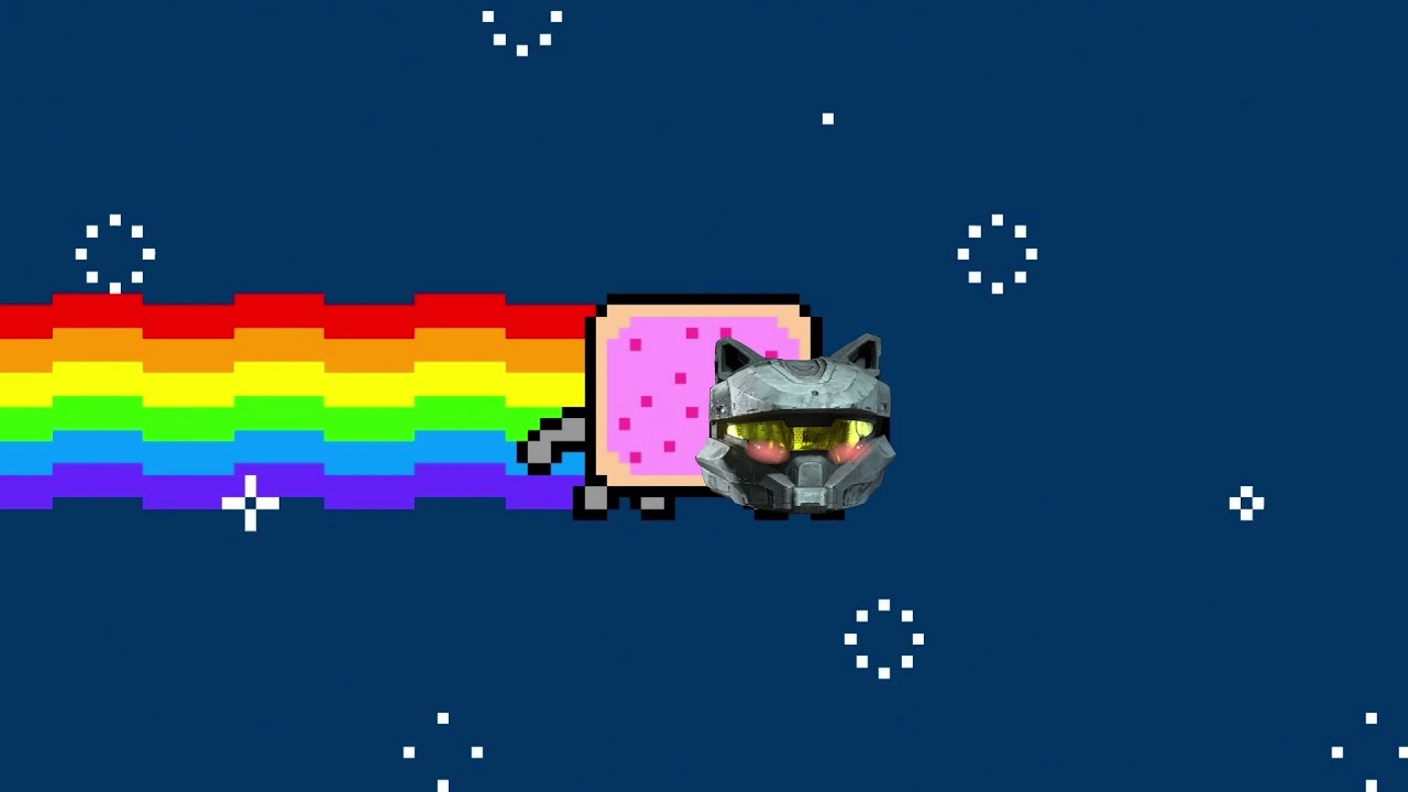 Nyan Halo Cat One Hour Edition | Request - Halo Infinite [Original ...
