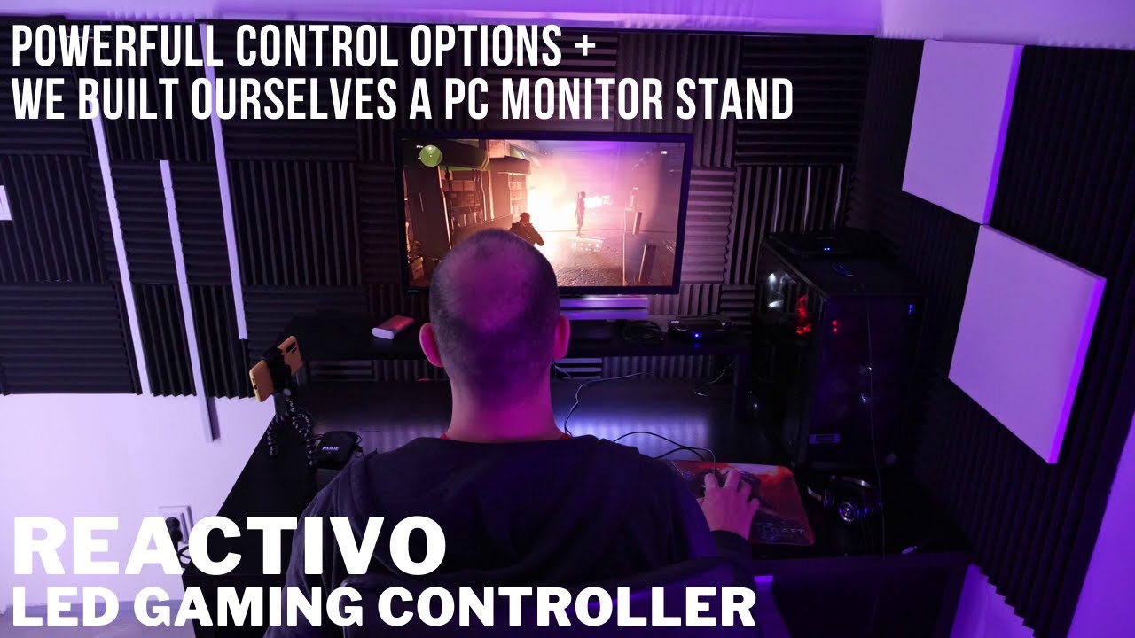 Build your own PC monitor stand with REACTIVO - YouTube