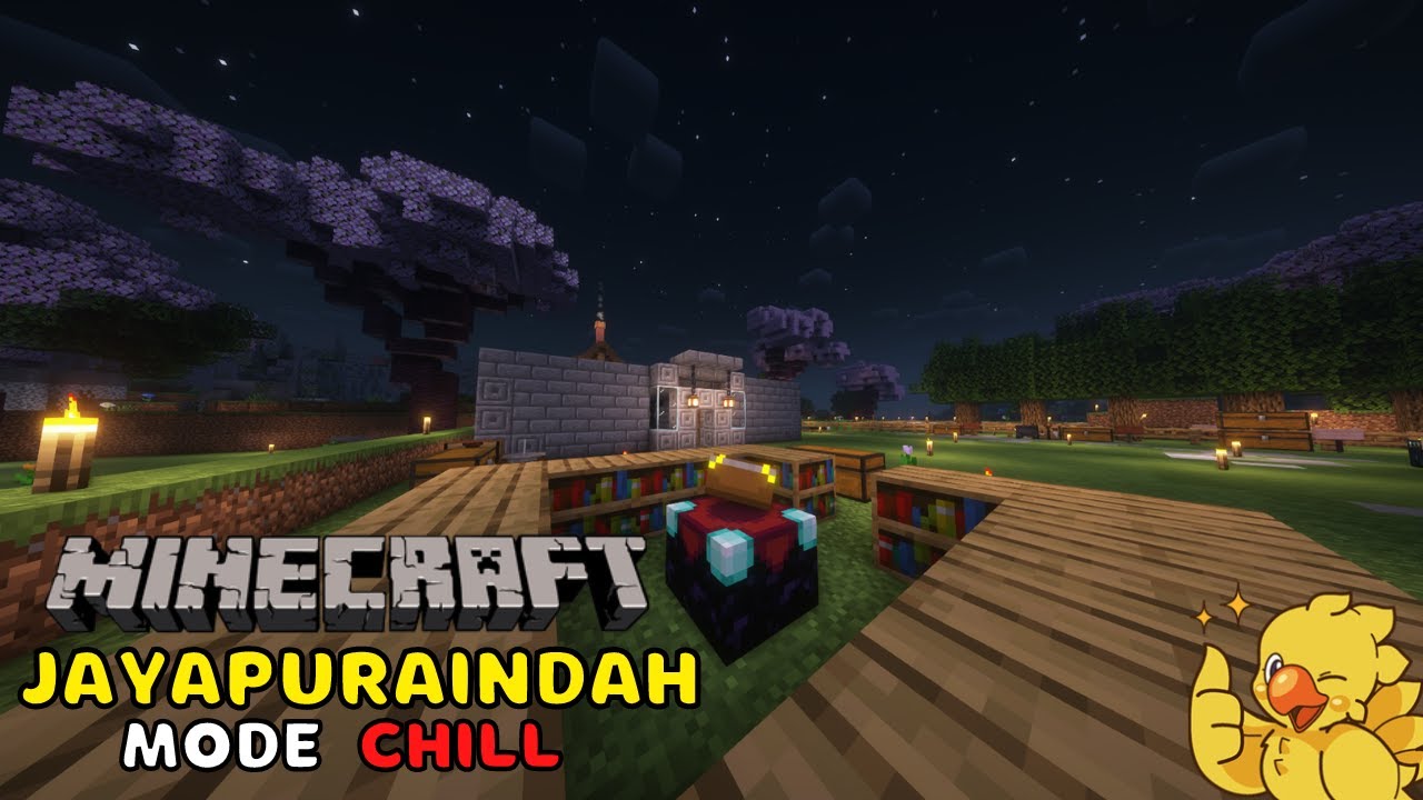 Grinding cari resource untuk membangun rumah - Minecraft Jayapuraindah ...