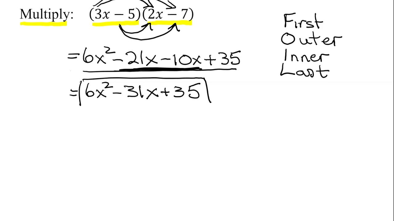 Multiply Two Binomials Using FOIL EX 1 YouTube multiply-two-binomials-using-foil-ex-1-youtube