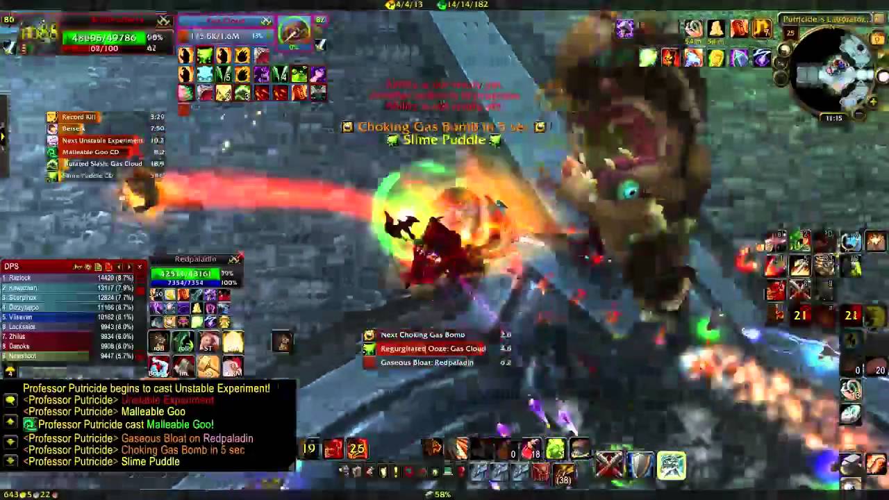 World of Warcraft Professor Putricide 25 man FrostwolfRascals - YouTube