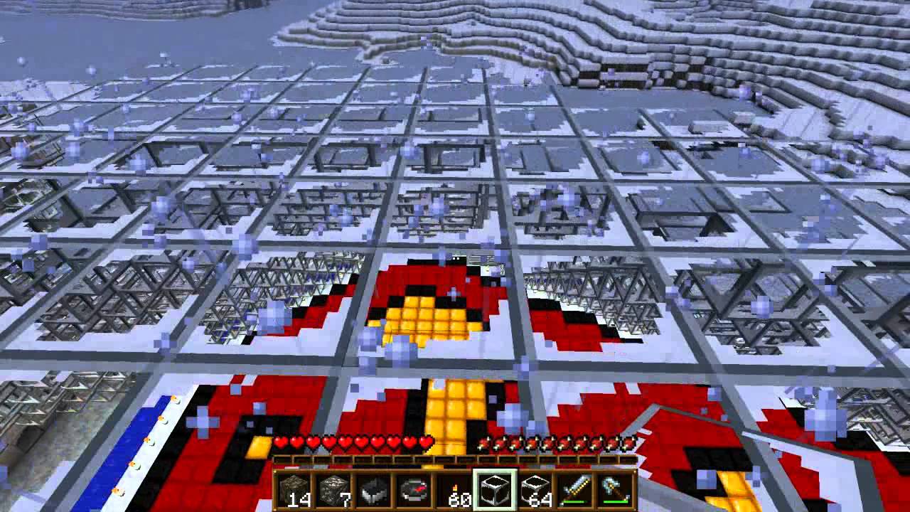 Minecraft - Superman's Fortress Of Solitude - YouTube