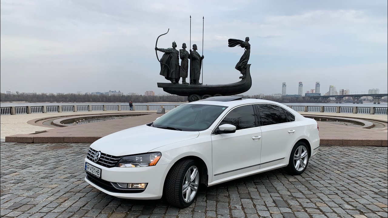 VW Passat b7 sel premium 3.6 USA (280 л.с.) обзор американца - YouTube