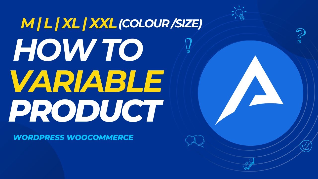 How to product Size, Colour(Variable Product) in WooCommerce | Method 1 ...