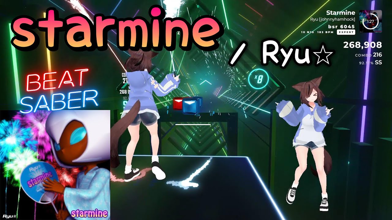 【Beat saber】starmine / Ryu☆【IIDX】 - YouTube