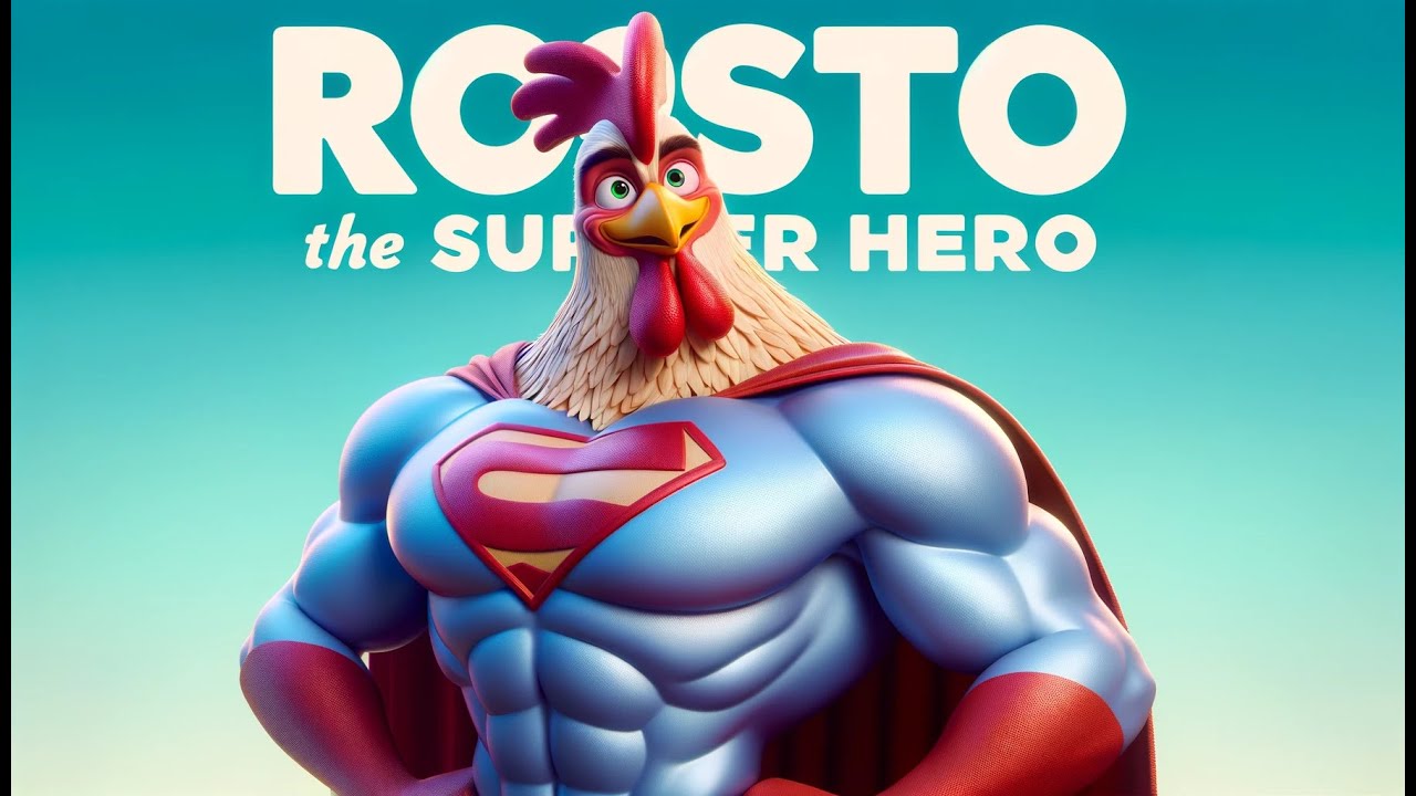 🦸‍♀️ Roosto: The Rooster Man | Kids Cartoon English Super hero Moral ...