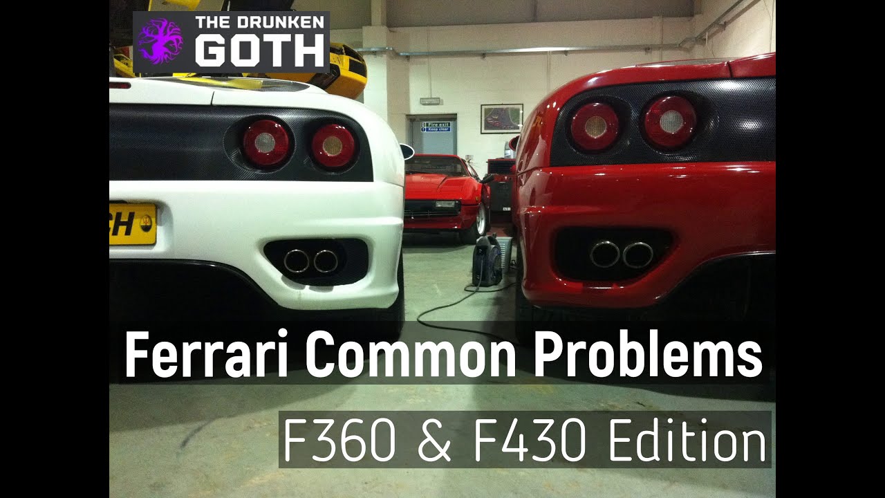Ferrari F360 & F430 Common Issues - YouTube