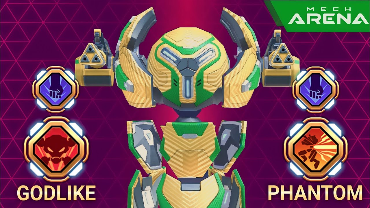 SURGE with Autocannon 4 - Phantom - Mech Arena - YouTube