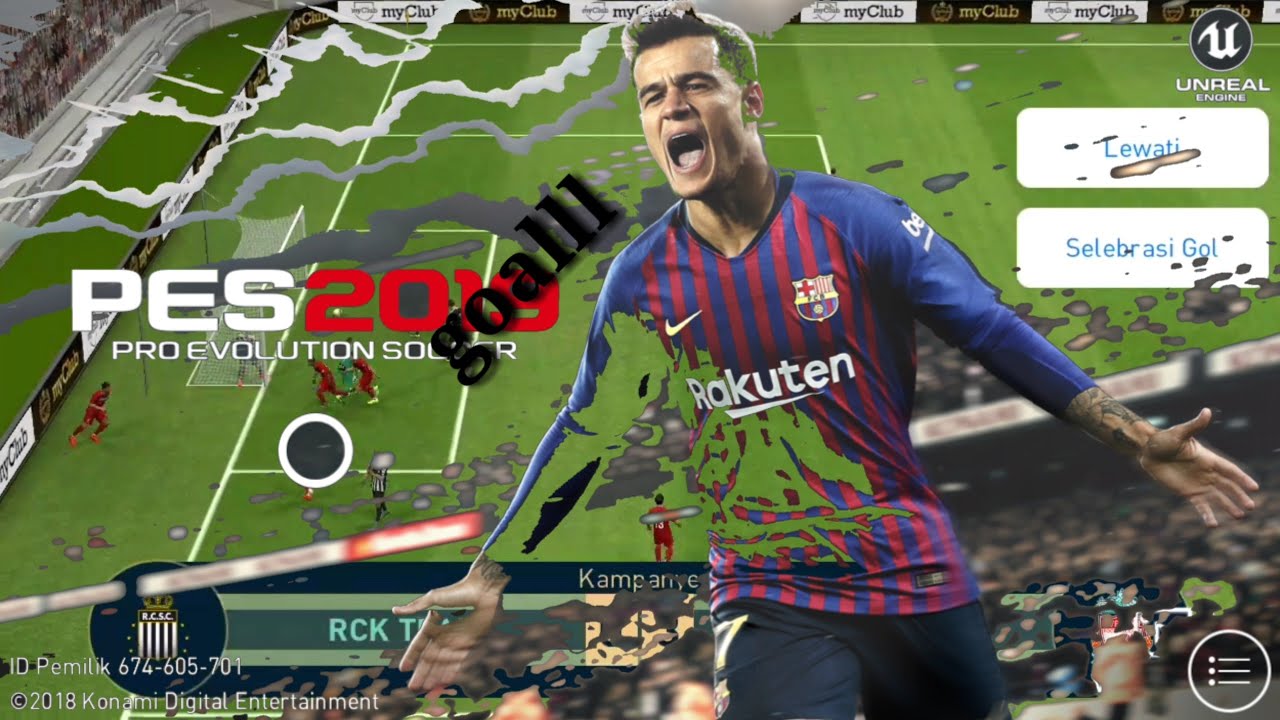 main game pes 2019 kampanye mode - YouTube