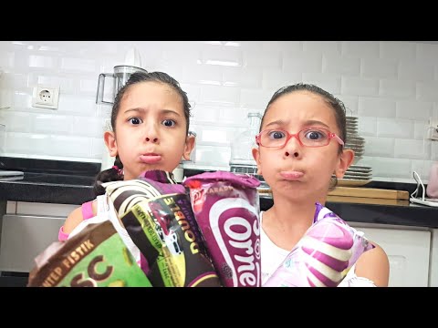 Sıla Mira Çikolatalı Dondurma İstedi Ama Evde Kalmamış | Eğlenceli Çocuk Videosu