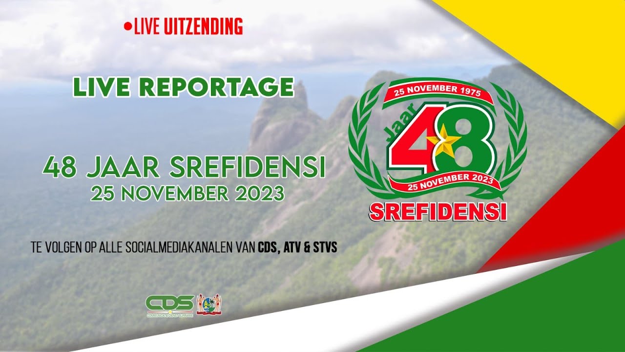 LIVE REPORTAGE 48 JAAR SREFIDENSI 25-11-2023 - YouTube