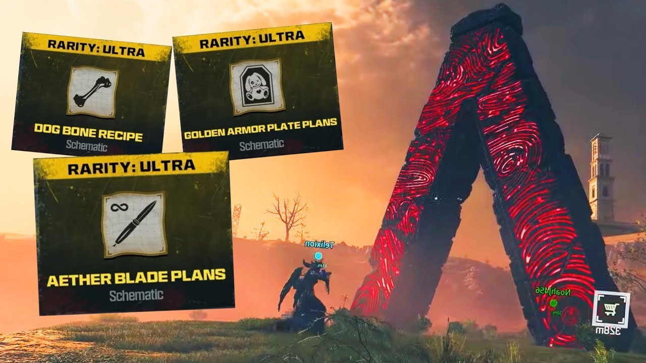 MWZ LIVE - Farming LEGENDARY LOOT & SCHEMATICS in DARK AETHER without ...