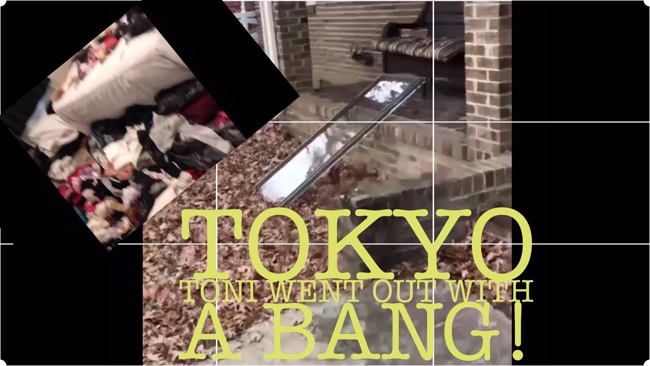 TOKYO TONI LEAVES HOUSE IN SHAMBLES AFTER BEING EVICTED - YouTube
