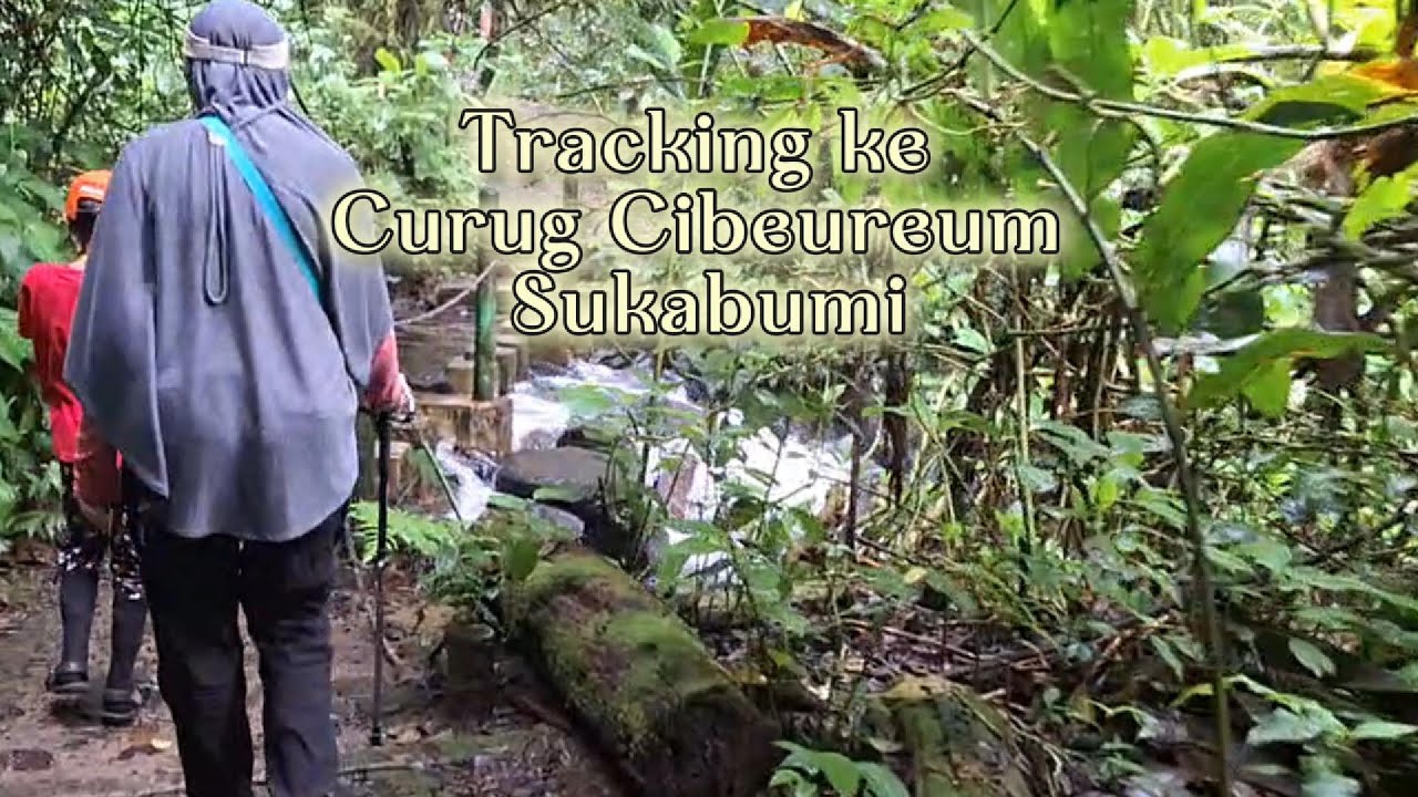 Tracking ke Curug Cibeureum Sukabumi - YouTube