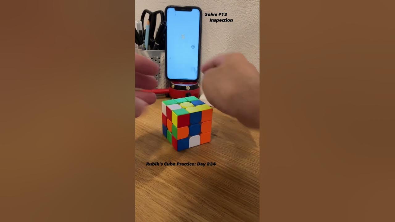 Rubik's Cube Practice: Day 234 - part 2/2 Solve #8〜#20 - YouTube
