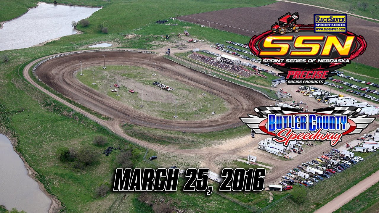SSN Butler County Speedway 03.25.16 - YouTube