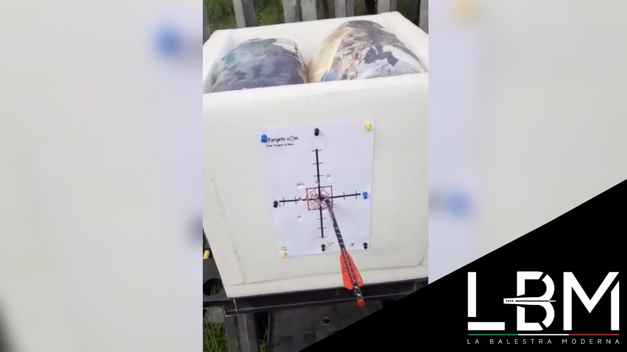 Barbell - Excalibur Matrix Mega 405 - Taratura ottica a 64 metri - YouTube